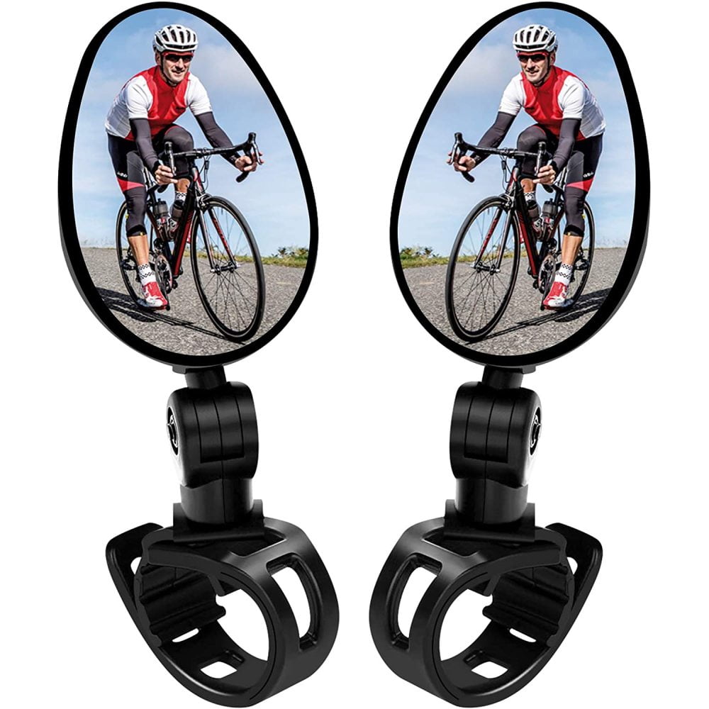 EEEKit 2 Pack Fahrradspiegel Universal Mini 360° Rotaty Rückfahrkamera ...