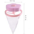 4 Pc Flower-Type Washing Machine Floating Lint Mesh Bag Hair Filter Net ...