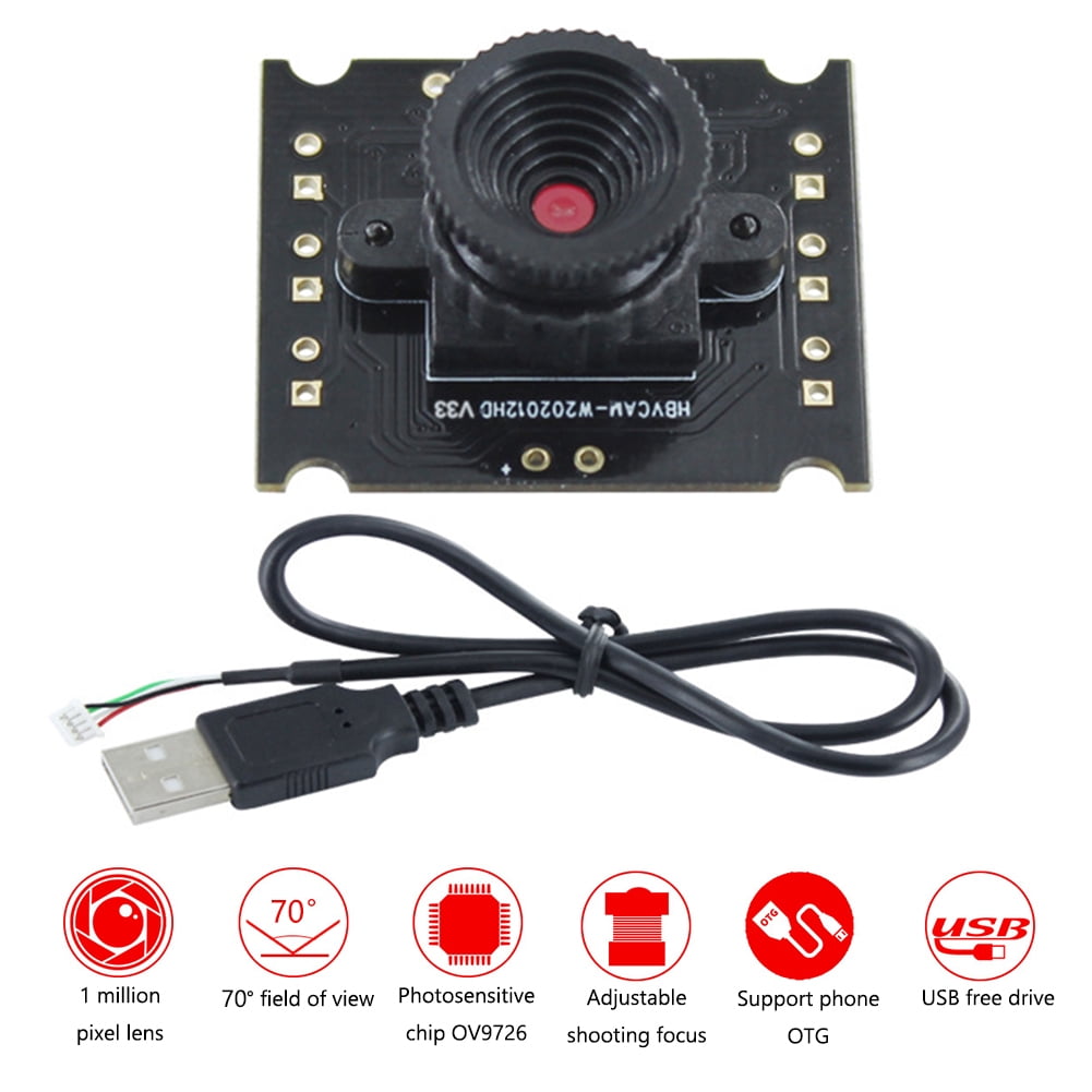 USB Free Drive Cameras Module OV9726 Module CMOS Sensor Manual Focus ...