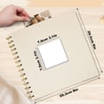 Photo Album, 8x8 Inch Linen Cover Scrapbook, Cute Scrapbook, Scrap Book ...