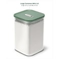 4qt Glass Airtight Food Storage Container with Lid – Non-Toxic, BPA ...