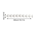 Flexible Pearl Beaded Trim Self-Adhesive Decorative Wall Molding for ...