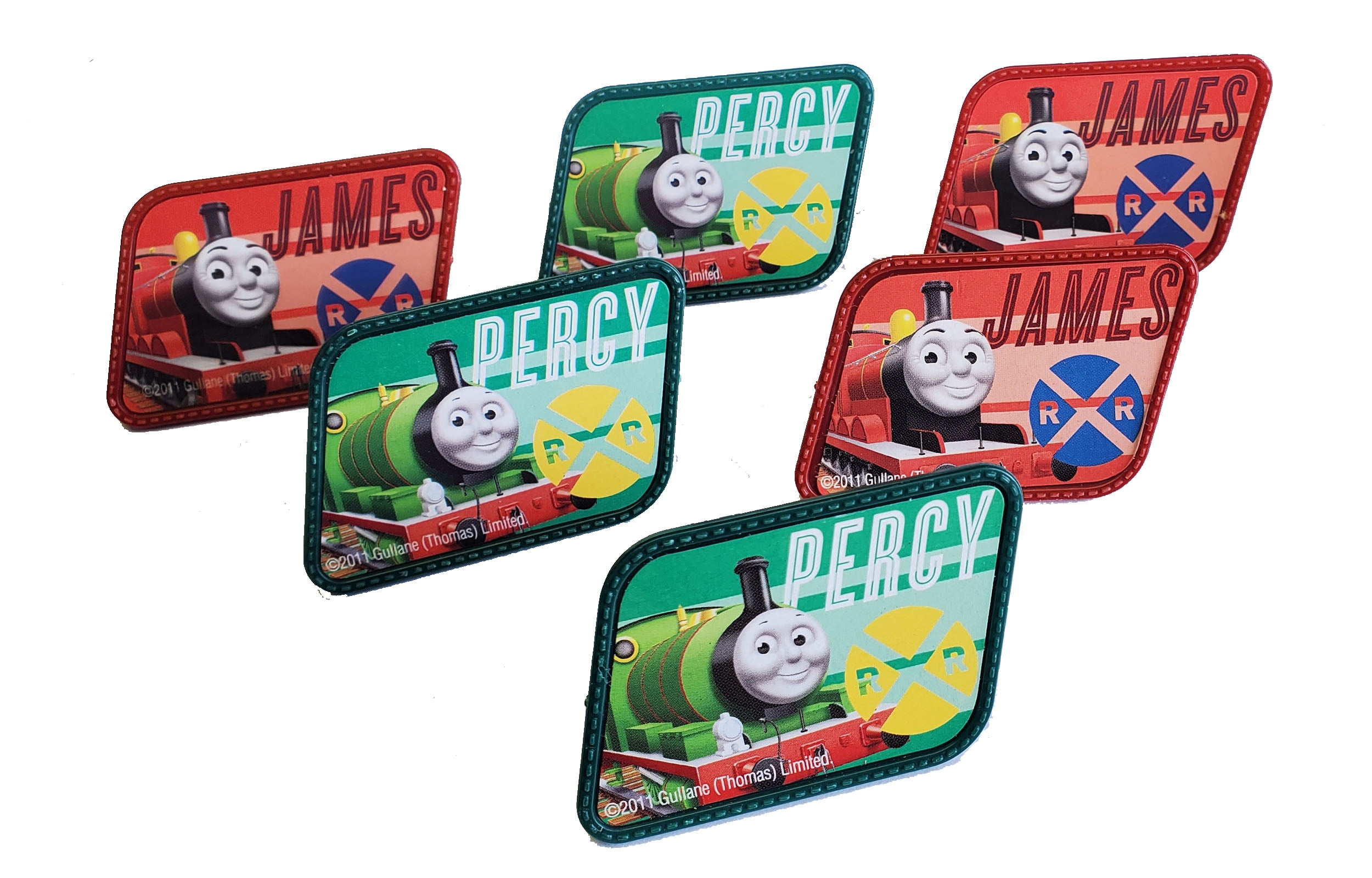 Thomas the Tank Engine 'Percy and James' Plastic Cupcake Rings ...