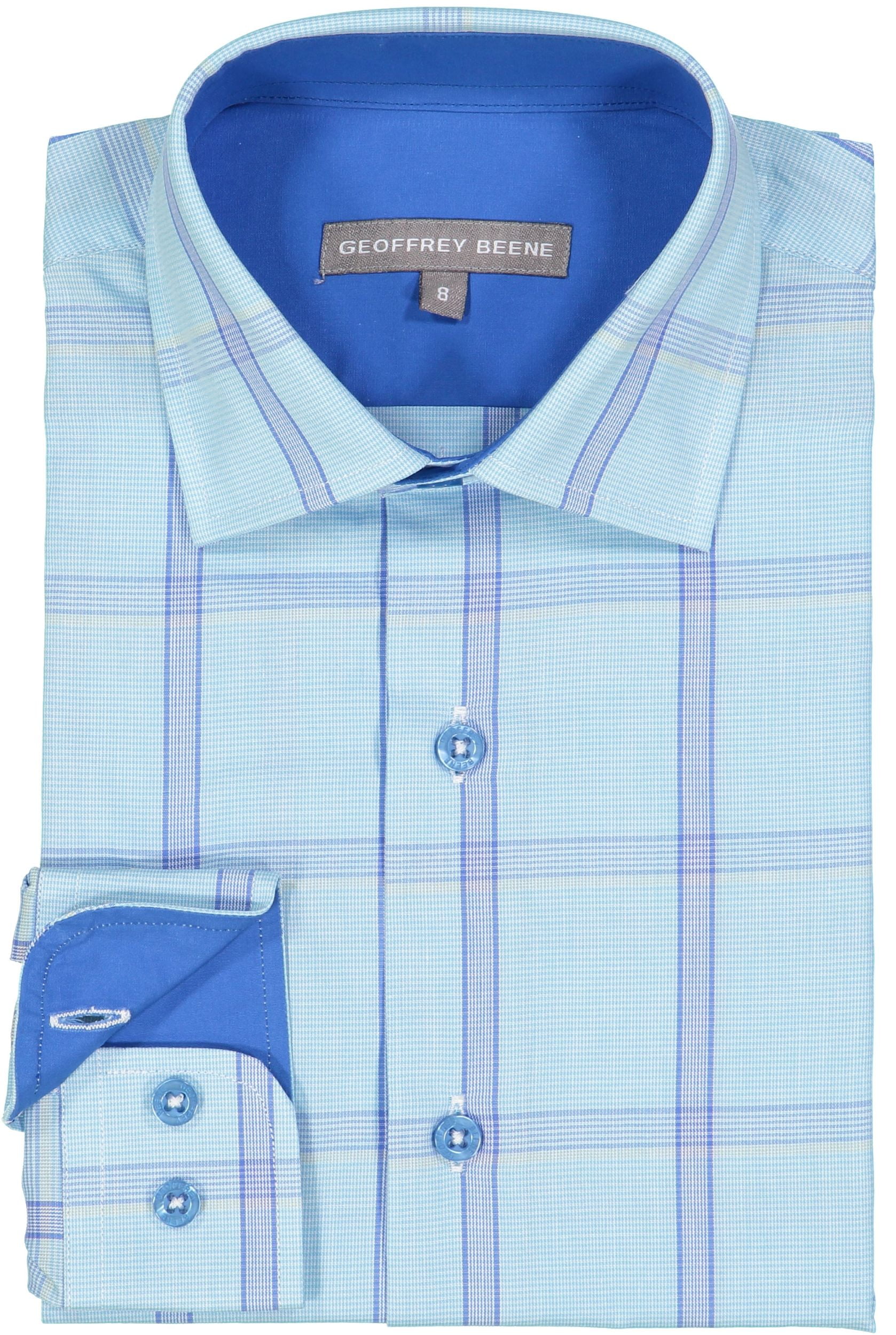 Boys Geoffrey Beene Designer Fashion Dress Shirt - Many Colors and ...
