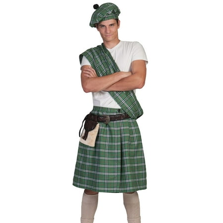 Scottish Highlander Men's Adult Halloween Costume - Walmart.com