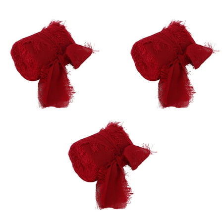 Fringe Chiffon Silk Ribbon, Chiffon Texture Portable Soft Touch Bouquet ...