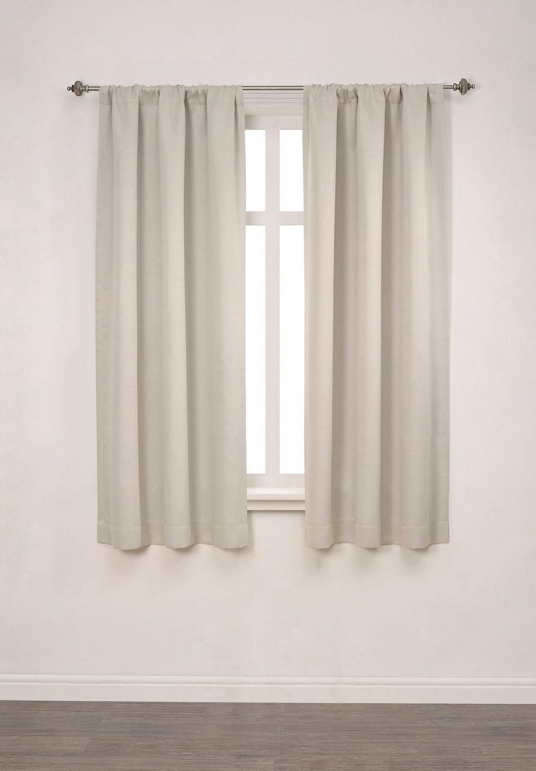 Mainstays Chambray Blackout 63" Window Panel Pair, 2 Panels, Each Panel ...