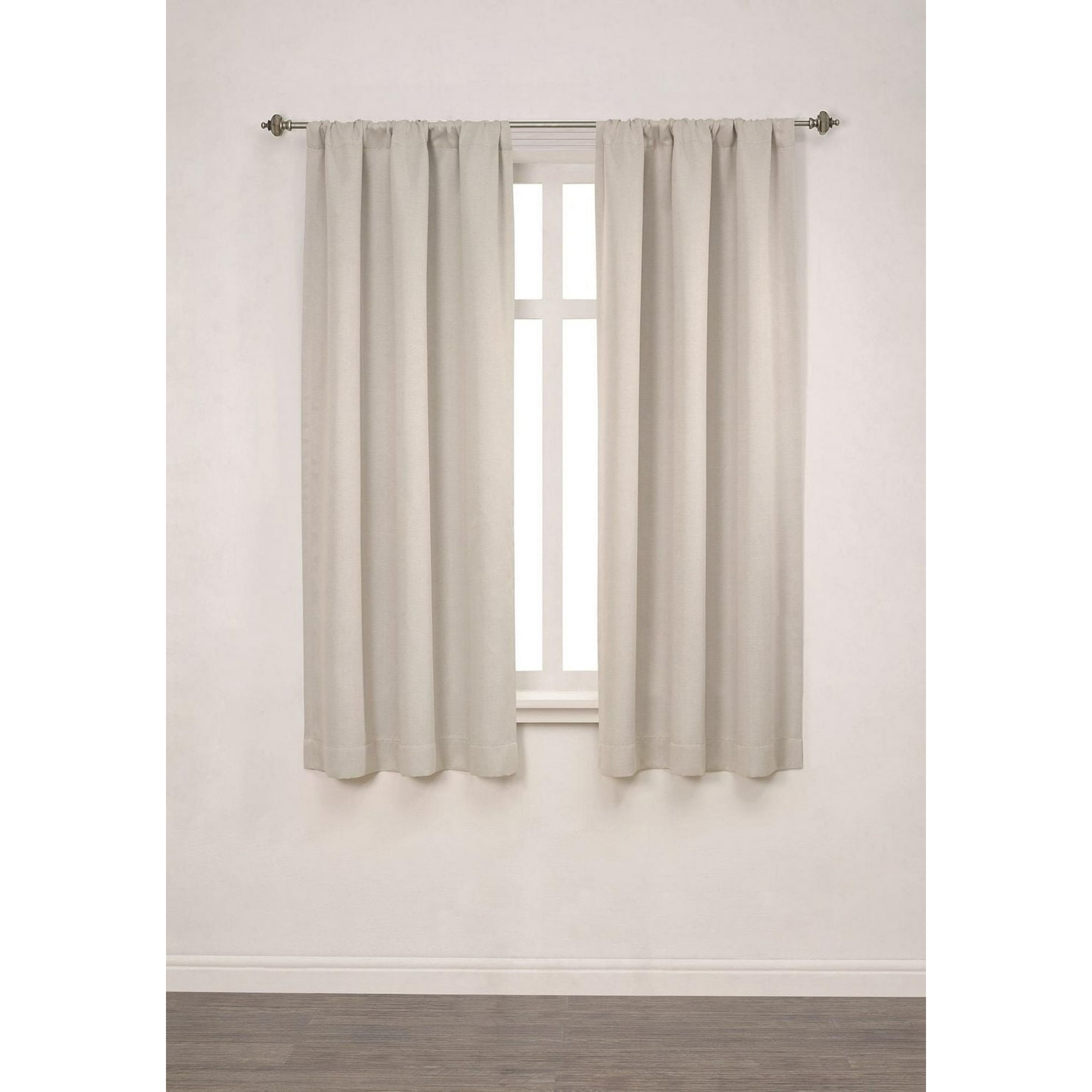 Click here for Mainstays Chambray Blackout 63 Window Panel Pair 4... prices