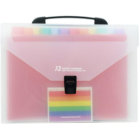 FFIY Expanding File Folder Pocket Project Sorter Portable Accordion ...