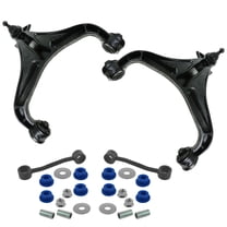 TRQ 8pc Suspension Kit Control Arms Sway Bar End Links Tie Rods for ...