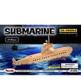 Puzzled 3D Naval Ships Wooden Puzzle Bundle - Submarine, Destroyer ...