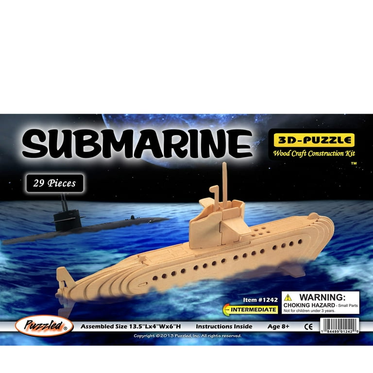 Battleship Game Pieces Submarine