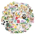 35pcs Adorable Stationery Stickers Cartoon Kids Stickers Animal ...