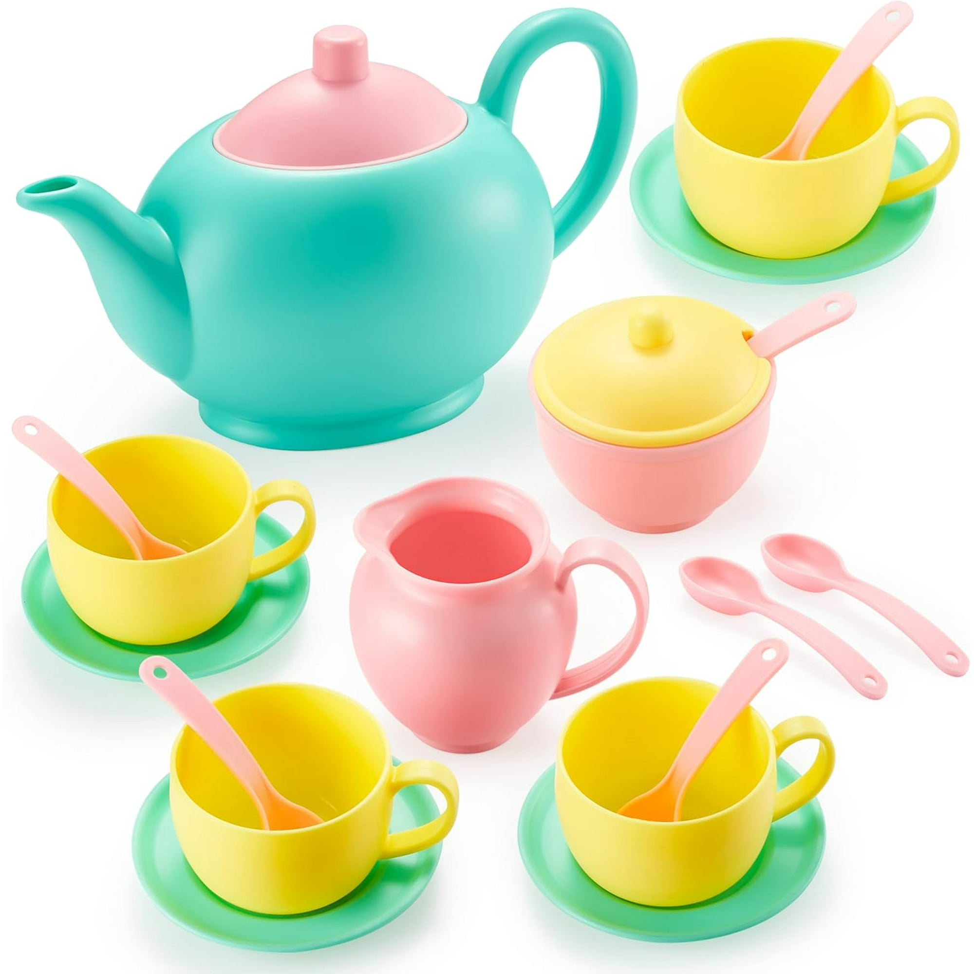 Click here for Joyfy 18pcs Pretend Play Tea Party Set Play Food A... prices