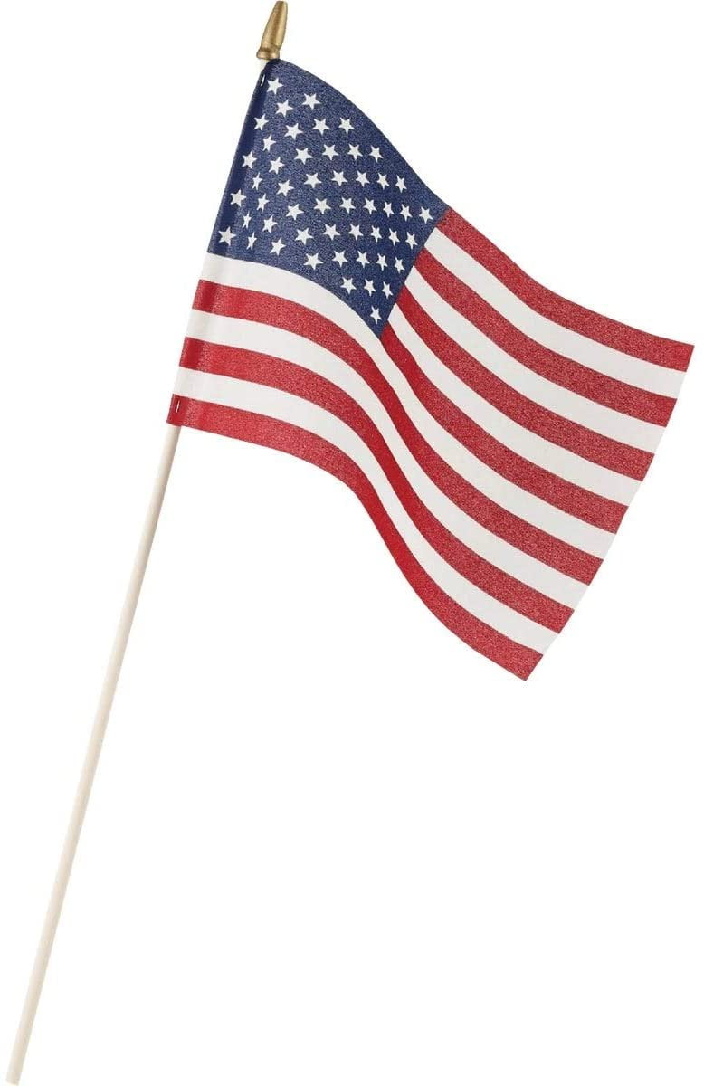 Valley Forge USE8B Hand Held American Flag - Walmart.com