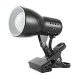Mainstays 5" Metallic Black Adjustable Mini Clip Lamp, with LED Bulb ...
