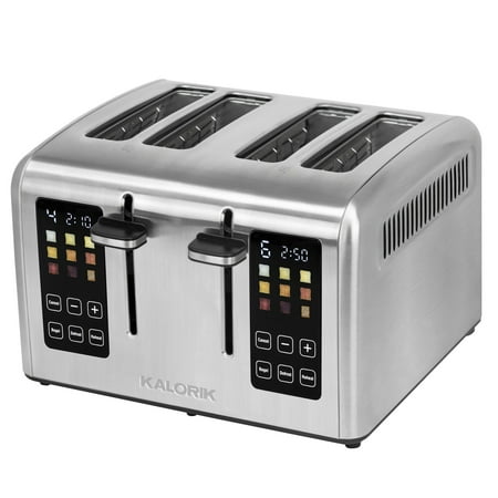Kalorik 4 Slice Digital Toaster with Countdown Timer - Walmart.ca