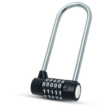 5 Digit Combination Padlock - Heavy Duty Heavy Duty 148mm Lock - Easy ...