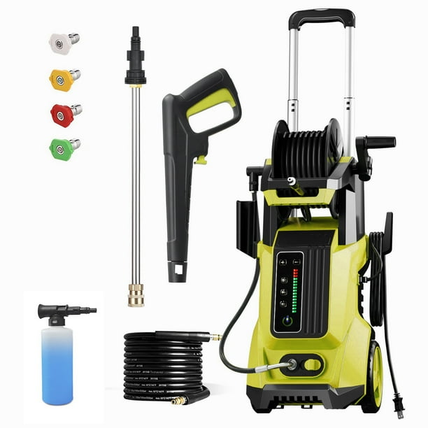 Electric Pressure Washer 4000PSI Max 2.8 GPM 2000W Power Washer with 3 ...