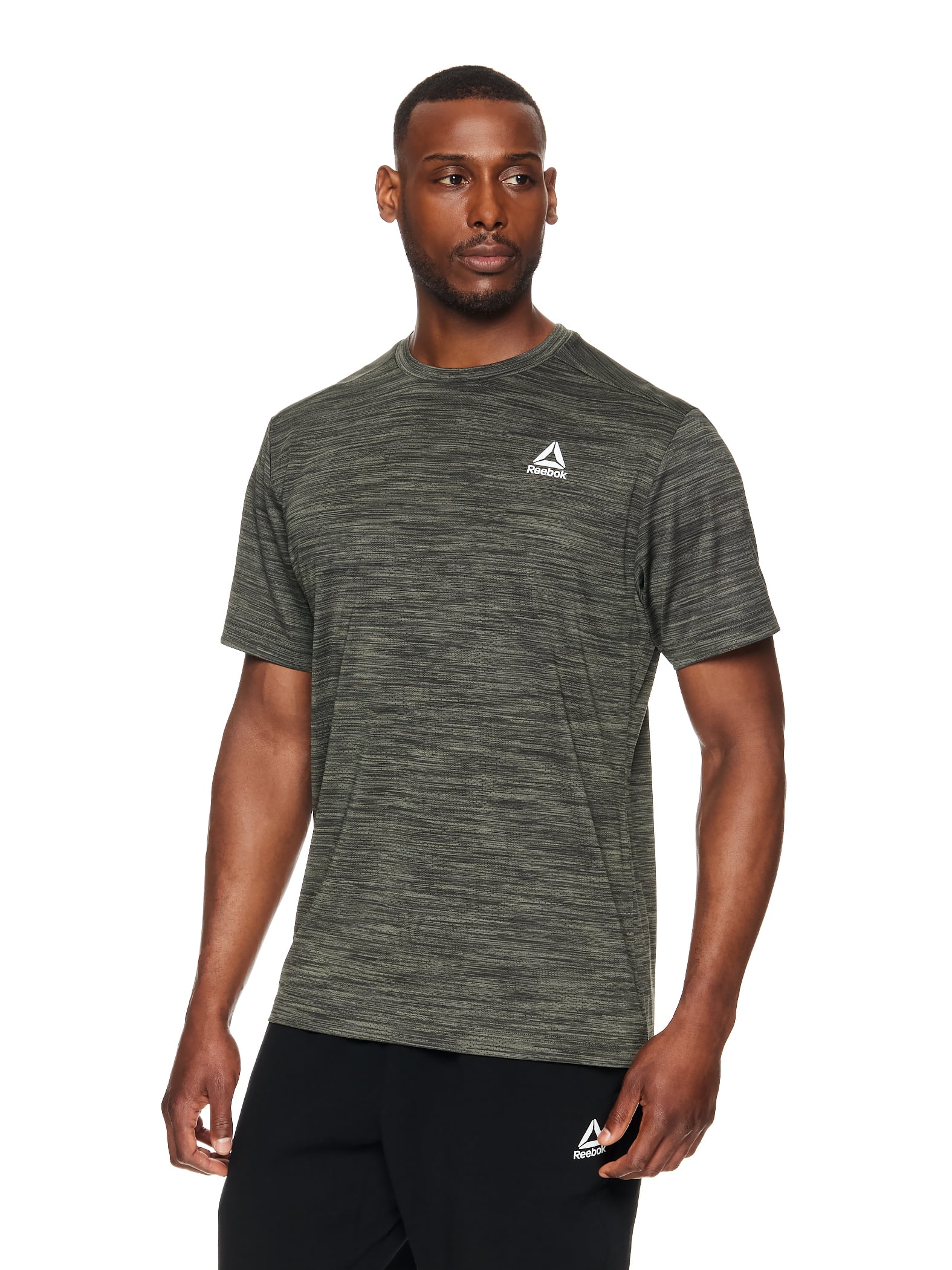 Reebok Men's and Big Men's Stride Performance T-Shirts, Size Reebok Men's and Big Men's Stride Performance T-Shirts, Size