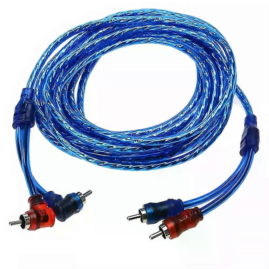 Car Amplifier Cable Installation Wiring RCA Copper Wire Vehicle Digital ...
