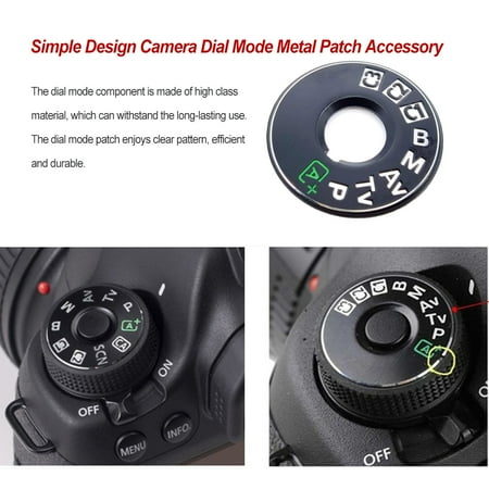 Dial Mode Patch Cameras Components Repair Accessory Cameras Exterior ...