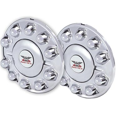Phoenix USA Custom Hub Cover - 19.5 in. 8 Lug On 275 mm - Red - Walmart.com