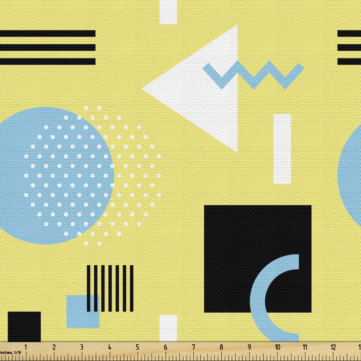 Pastel Yellow Squares