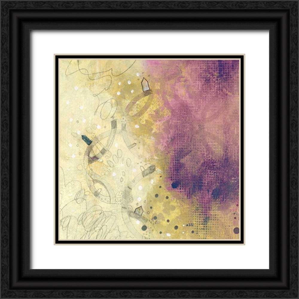 Ogren, Sarah 26x26 Black Ornate Wood Framed with Double Matting Museum ...