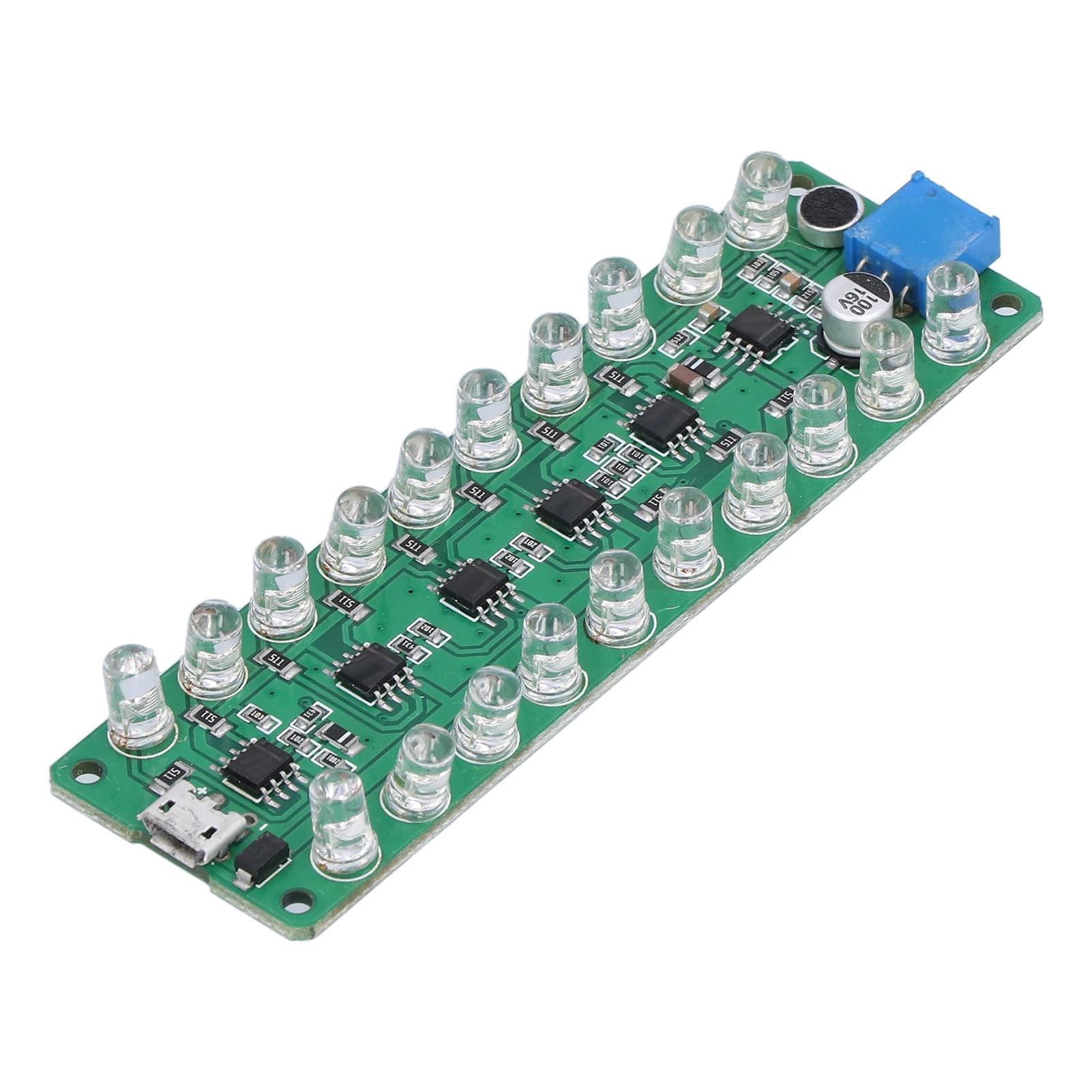Buy VU Meter, LED VU Meter Module Sensitive Potentiometer For Test ...