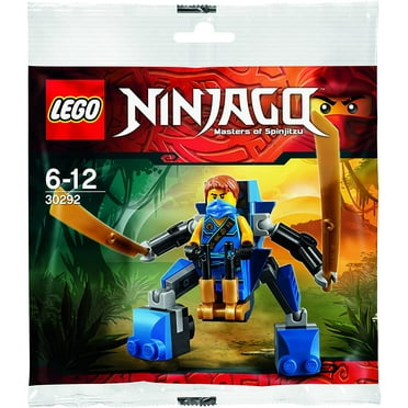 LEGO Ninjago Lloyd's Green Ninja Posable Mech Suit 30593 with Dual ...