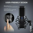 TONOR USB Gaming Microphone Kit, PC Streaming Mic for PS4/5/Discord ...