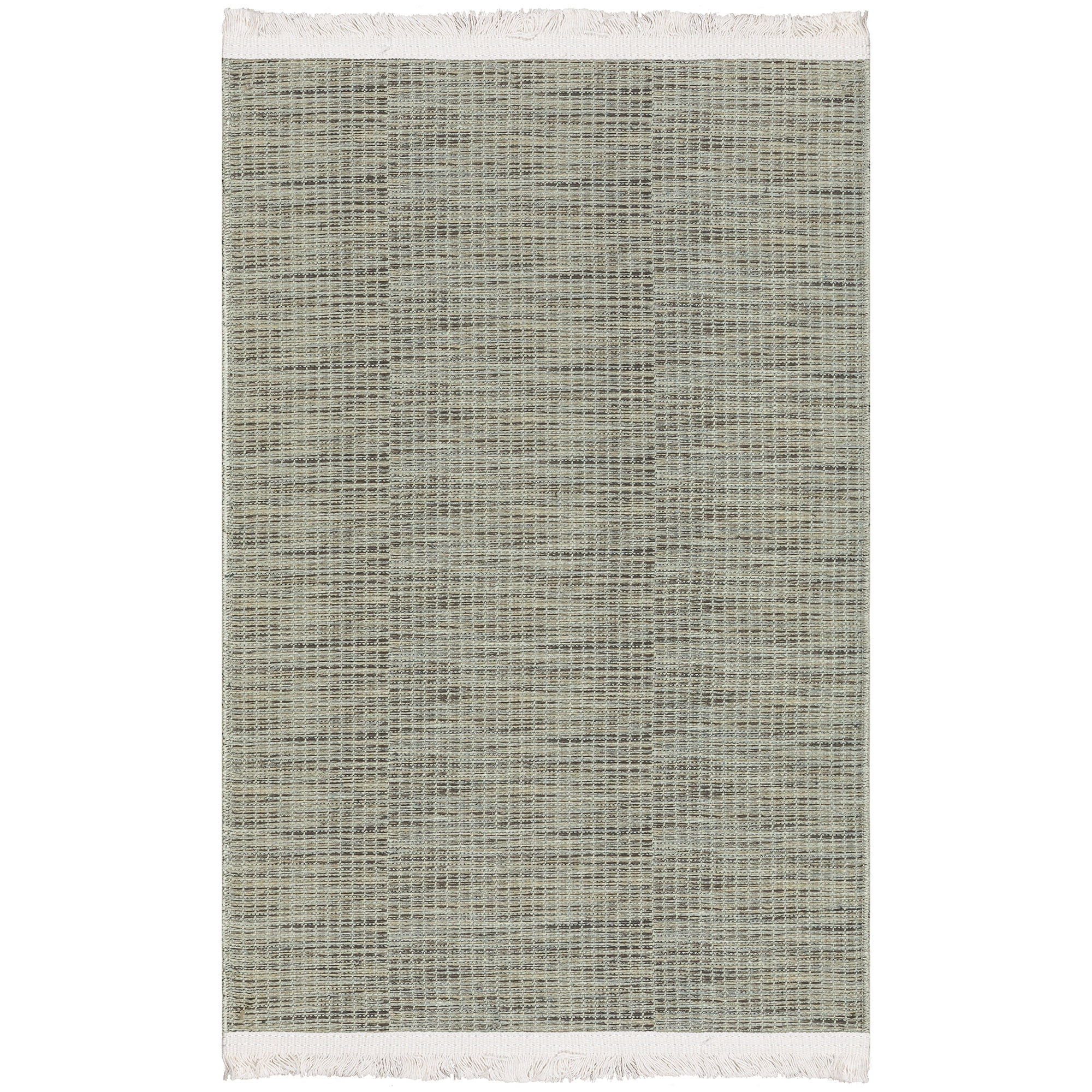 Ottomanson Machine Washable Cotton 2x3 Flatweave Area Rug for Entryway ...
