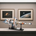 Ylutex Space Station Spaceship Building Block Set with LED Lights ...