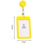 Postuois Aluminium Alloy Staff Badge Holder Secure ID Card Case Fade ...