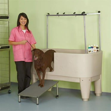 Master Equipment ME Poly Pro Lift Grooming Tub Ivory - Walmart.com