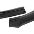 Stay Tuned Performance GT-Style Matt Black Front Bumper Spoiler Lip for ...