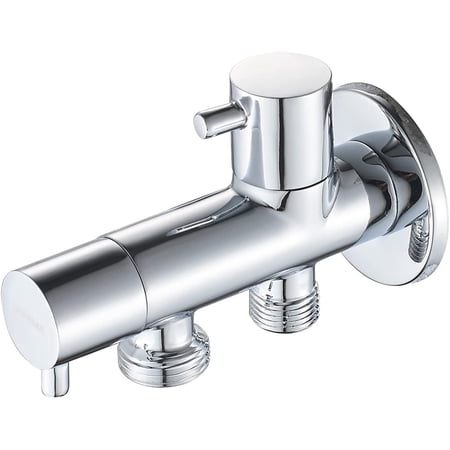 Regulating Stop Valve with Handle for WC Hand Shower, Stop Valve with ...