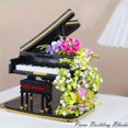 2080PCS Mini Piano Model Assembly Kit – Micro Brick Grand Piano with ...