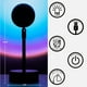 Urban Shop Ultra Violet LED Sunset Projector Lamp, Multicolor Ombre, 10 ...