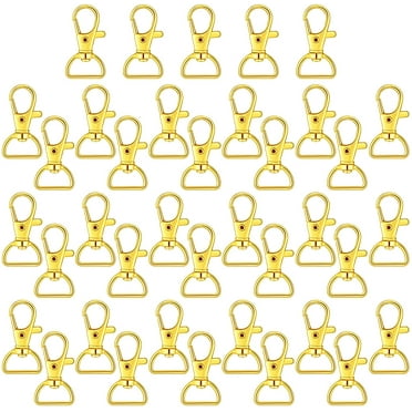 5/10pcs Lobster Clasp Key Ring Keychain C Shape Clasps Connector Hook ...