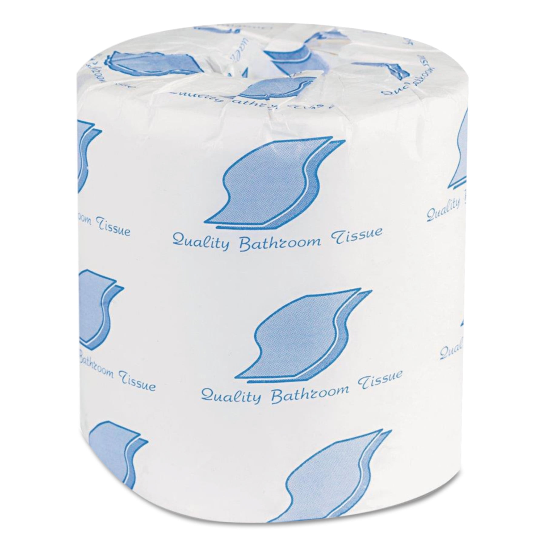 GEN Bathroom Tissues, Septic Safe, 2-Ply, White, 500 Sheets/Roll, 96 ...