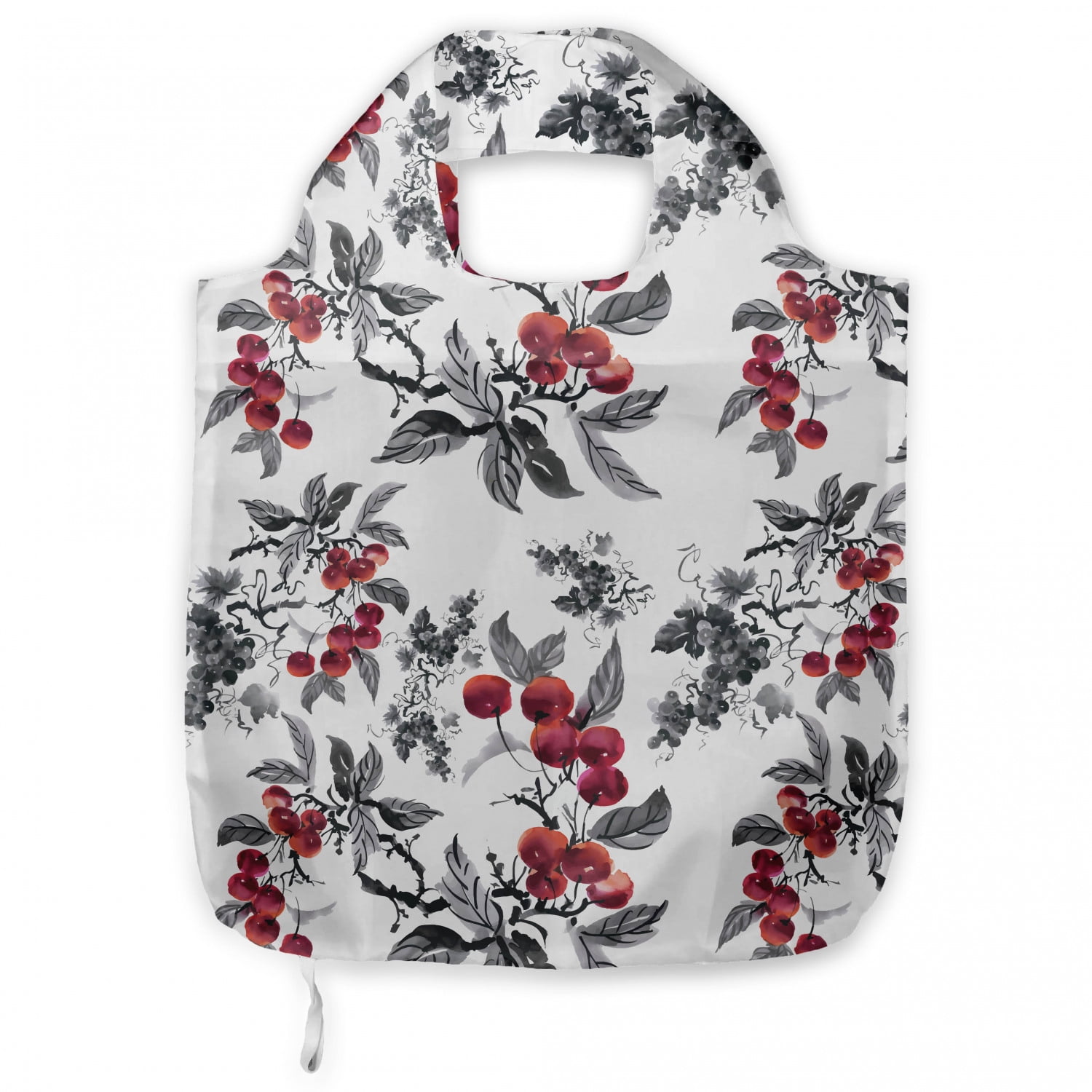 Rowan Reusable Portable Bag, Art of Mountain Ash Plants Watercolor ...