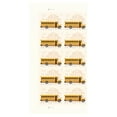 USPS School Bus Postage Stamps for Mailing, First Class, Additional ...