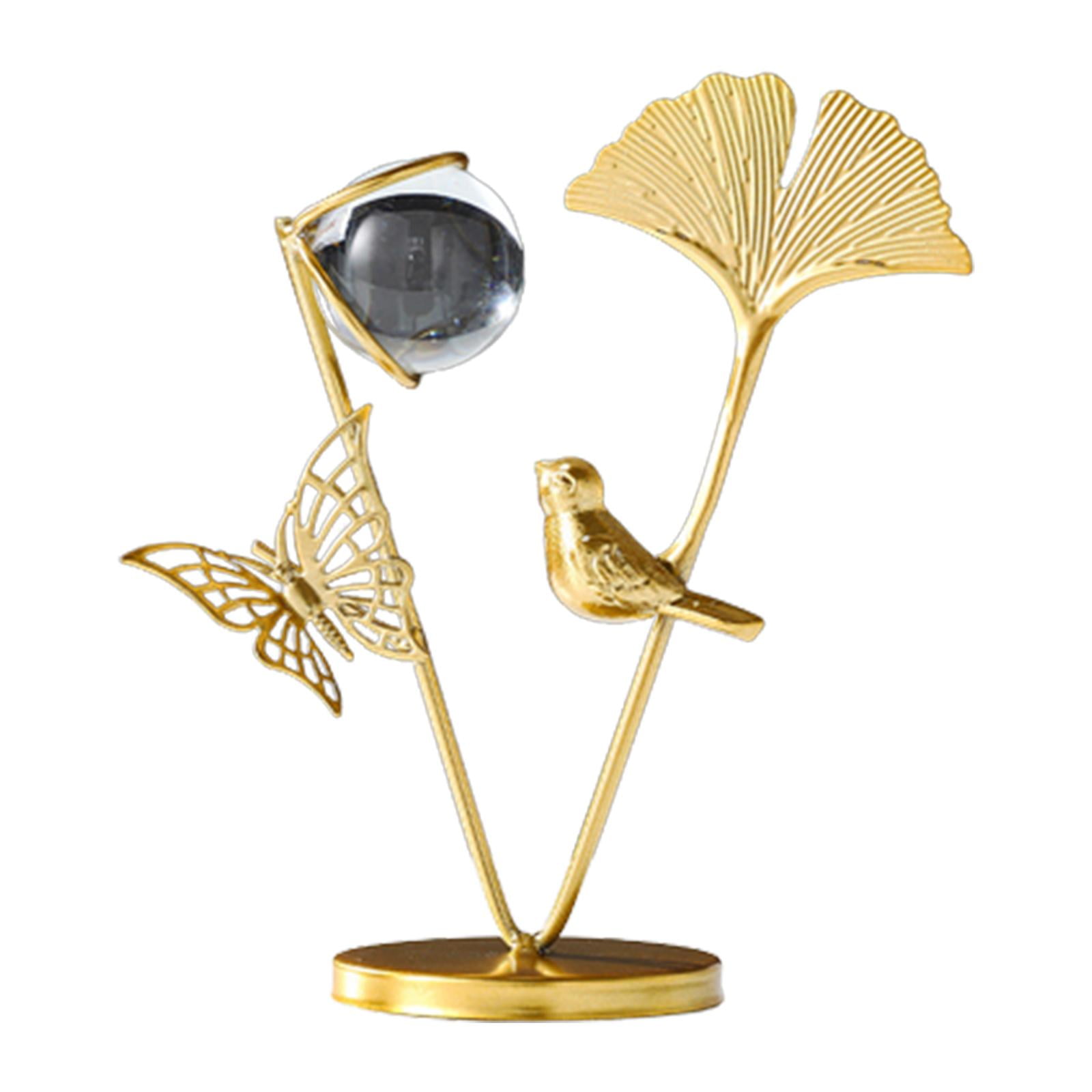Leaves Sculpture Decoration Accent Artwork Desktop Leaves Decorative ...