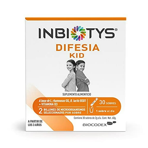 Inbiotys Suplemento Difesia Kids | Bodega Aurrera en línea