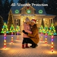 YUYAN-Christmas Solar Pathway Lights Outdoor Decorations,10 Modes 78 ...