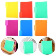 Lightahead LA-7555 Clear document Folder, A4 size, Set of 12 in 6 ...