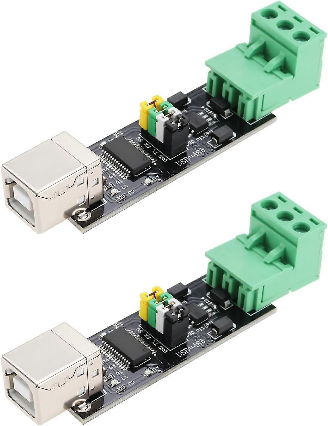 Adaptador convertidor serial USB a TTL RS485 de 2 piezas con doble ...