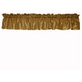 pintuck taffeta window valance 52 wide gold - Walmart.com